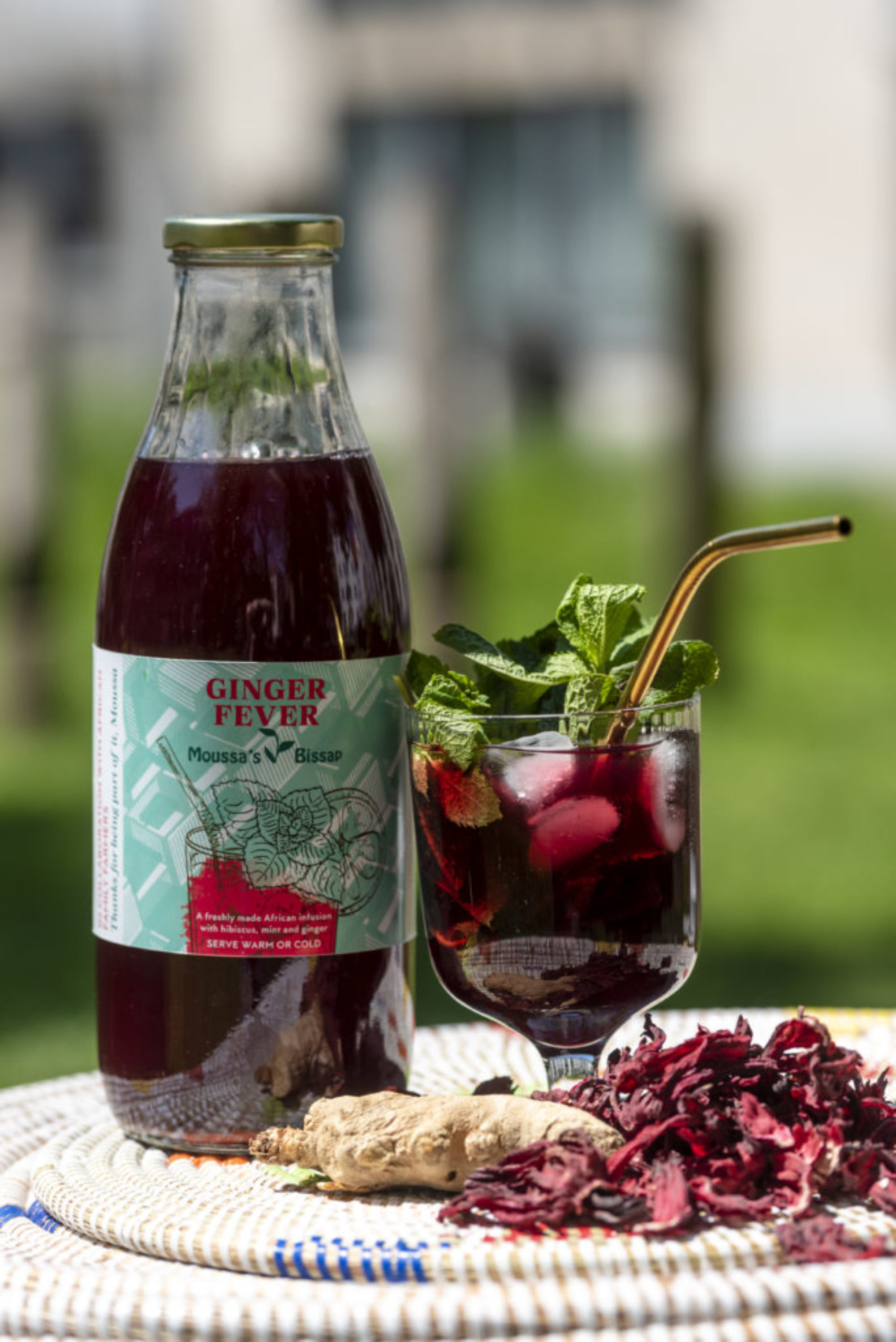 Moussa’s Bissap Ginger Fever 1L – MOUSSA'S BISSAP